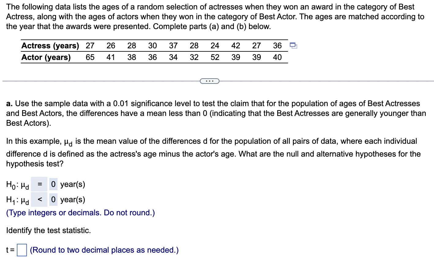 Solved P Value: B) Construct the confidence interval | Chegg.com