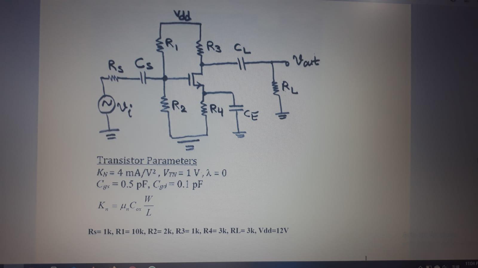 Solved 1- For the circuit given below, calculate | Chegg.com