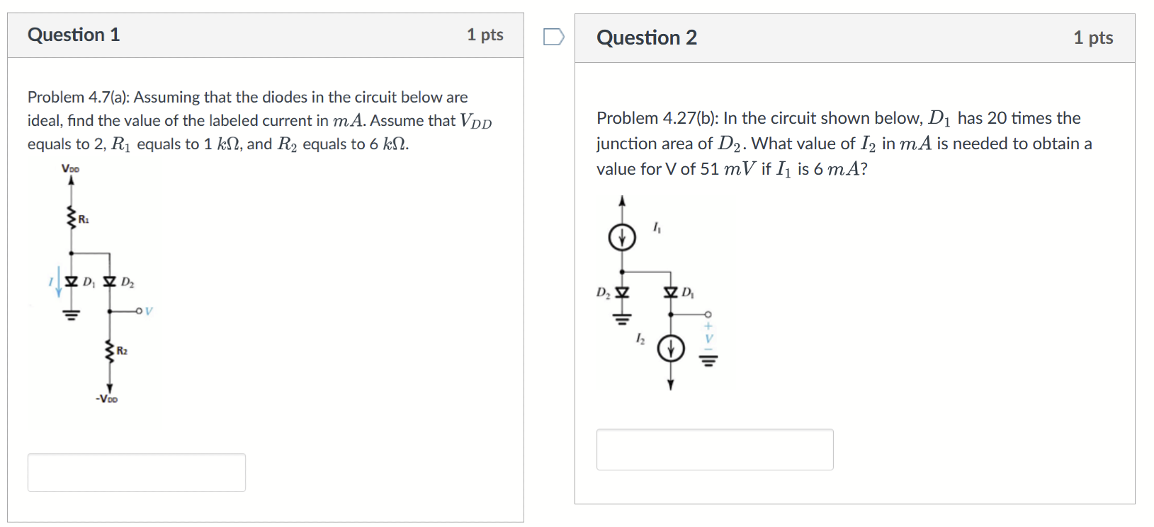 Solved Question 1Question 2Problem 4.7(a): Assuming that the | Chegg.com