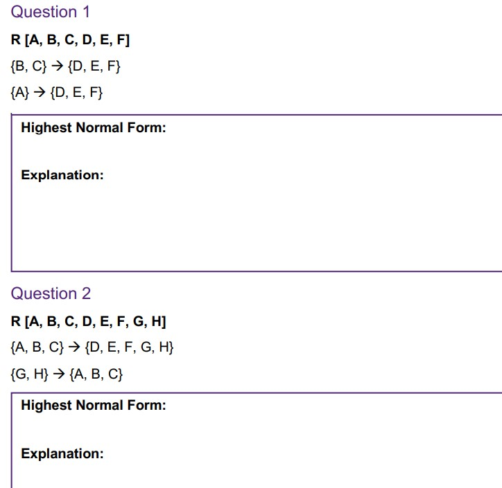 Solved For each question in this section, you are required | Chegg.com