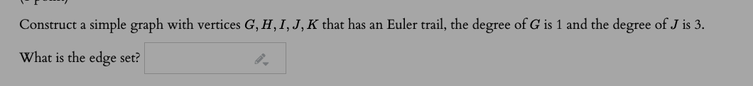 Solved Construct a simple graph with vertices T, U, V, W, | Chegg.com