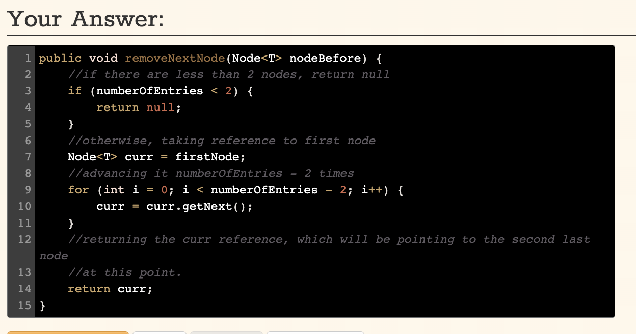 Solved X782: Remove Next Node Consider the following class | Chegg.com