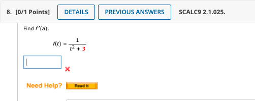 Solved 10. [0/1 Points) DETAILS PREVIOUS ANSWERS SCALC9 | Chegg.com