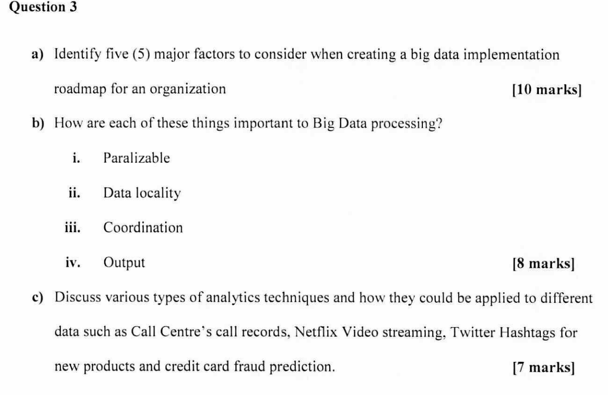 Solved a) Identify five (5) major factors to consider when | Chegg.com