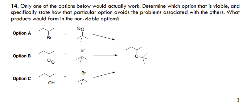 Solved 14. Only one of the options below would actually | Chegg.com