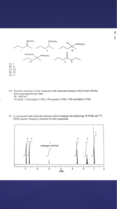 Solved Provide a structure for the compound with molecular | Chegg.com