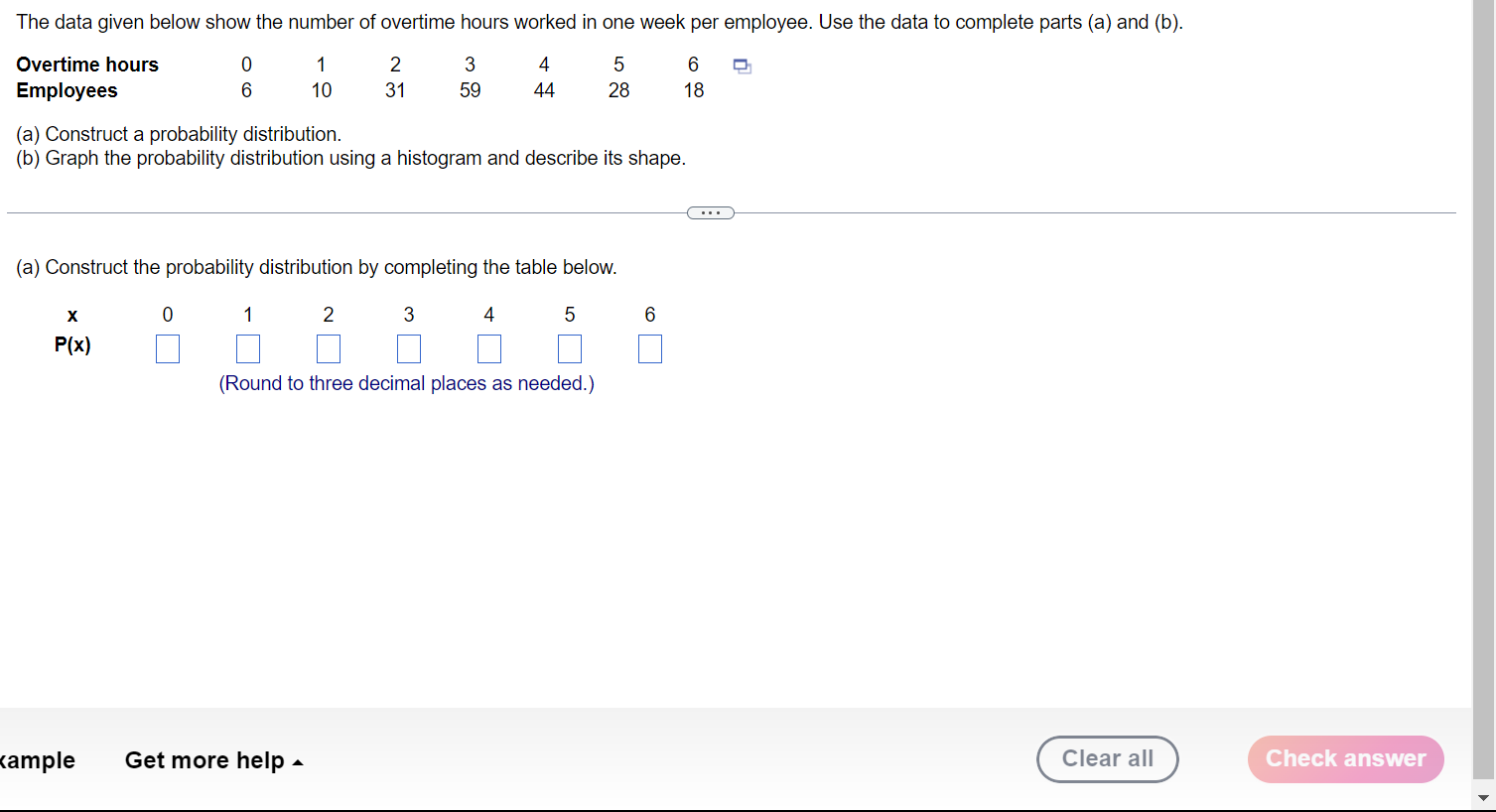 Solved (a) Construct a probability distribution. (b) Graph | Chegg.com Solved (a) Construct a probability distribution. (b) Graph | Chegg.com