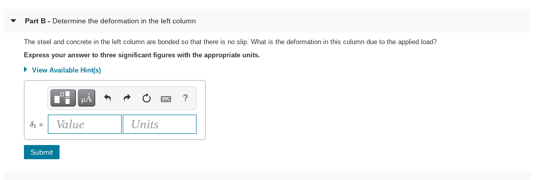 Solved Learning Goal: To use deformation compatibility | Chegg.com