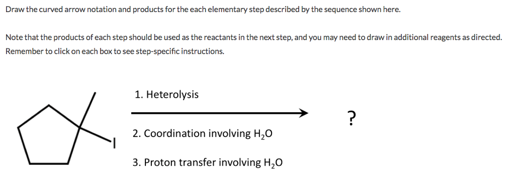 Solved Draw the curved arrow notation and products for the | Chegg.com