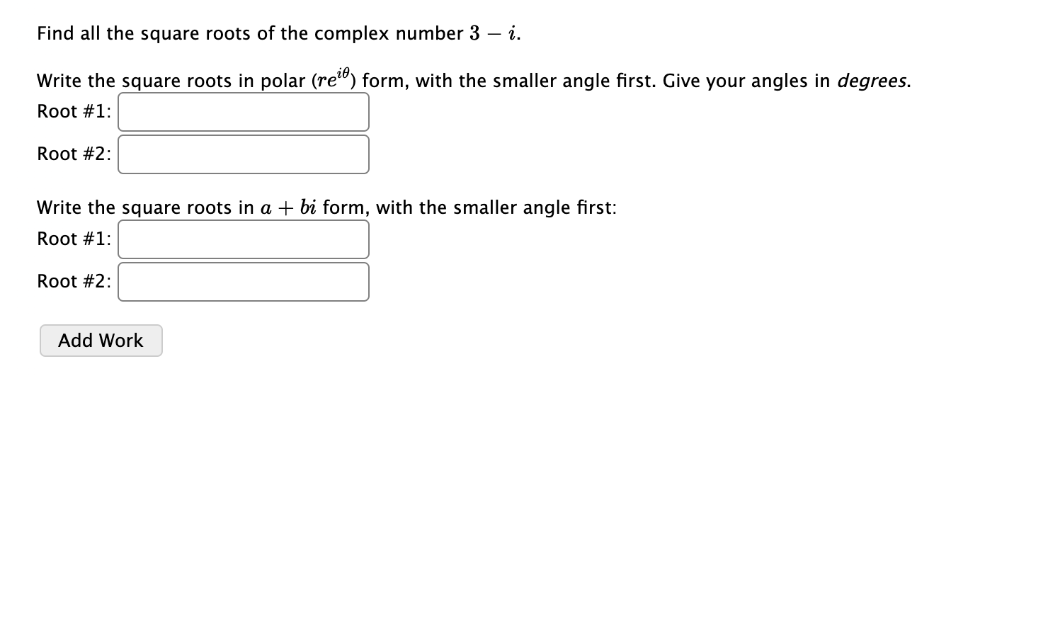solved-find-all-the-square-roots-of-the-complex-number-3-chegg