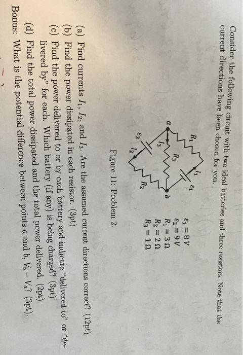 Solved Consider the following circuit with two ideal | Chegg.com