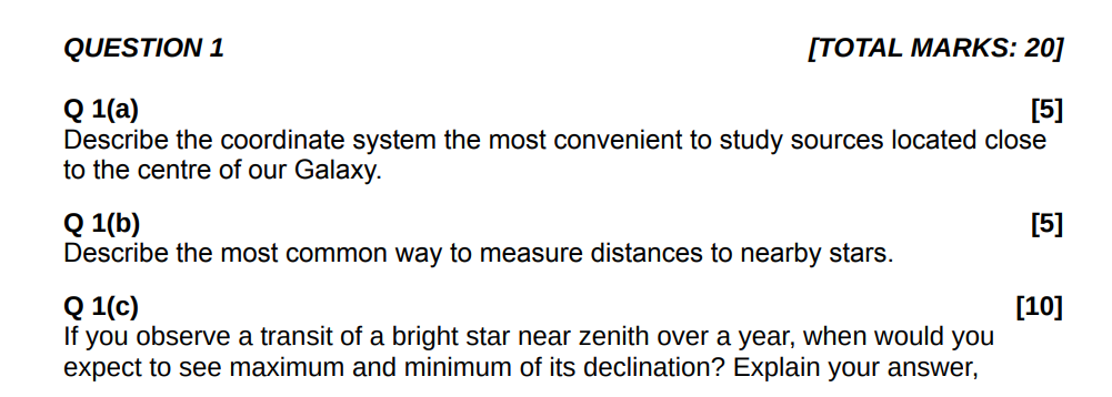 Solved QUESTION 1 [TOTAL MARKS:20] Q 1(a) [5] Describe the | Chegg.com