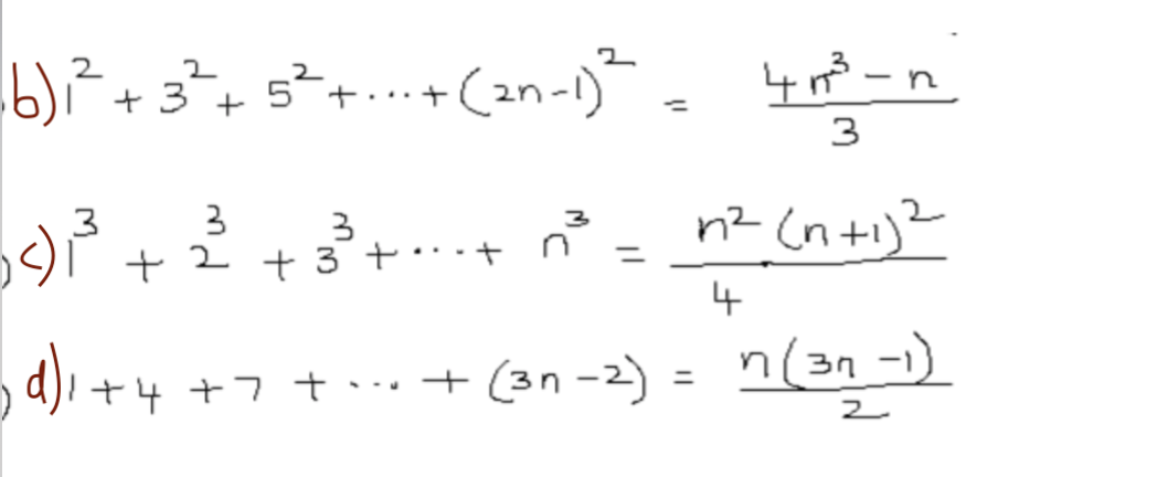 Solved Prove the following problems by induction. Include | Chegg.com