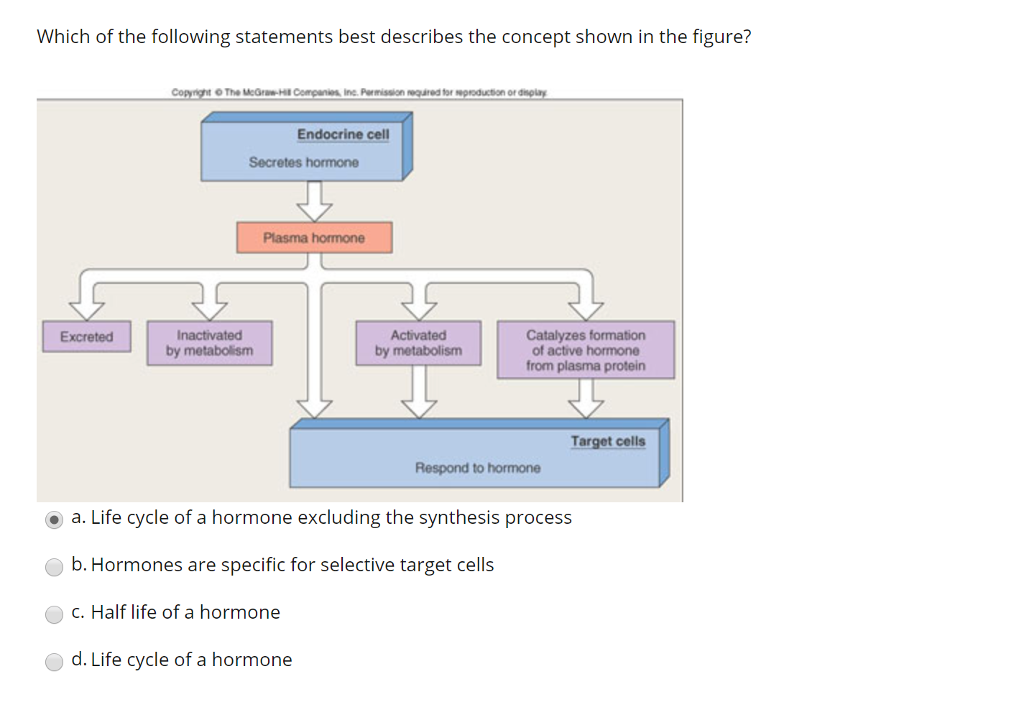 Solved Which of the following statements best describes the | Chegg.com