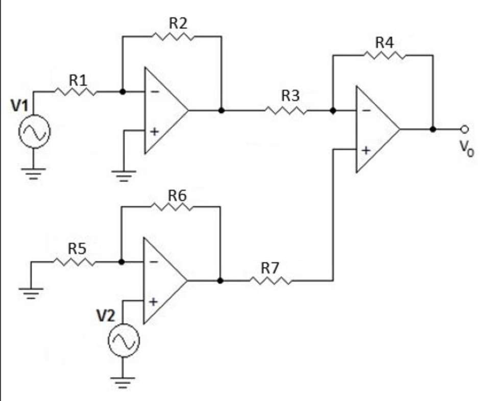 Solved determine the output voltage | Chegg.com