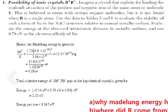 Solved Imagine a crystal that exploits for binding the | Chegg.com