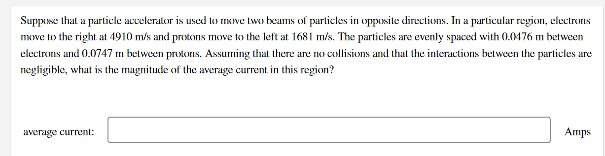 Solved Suppose that a particle accelerator is used to move | Chegg.com