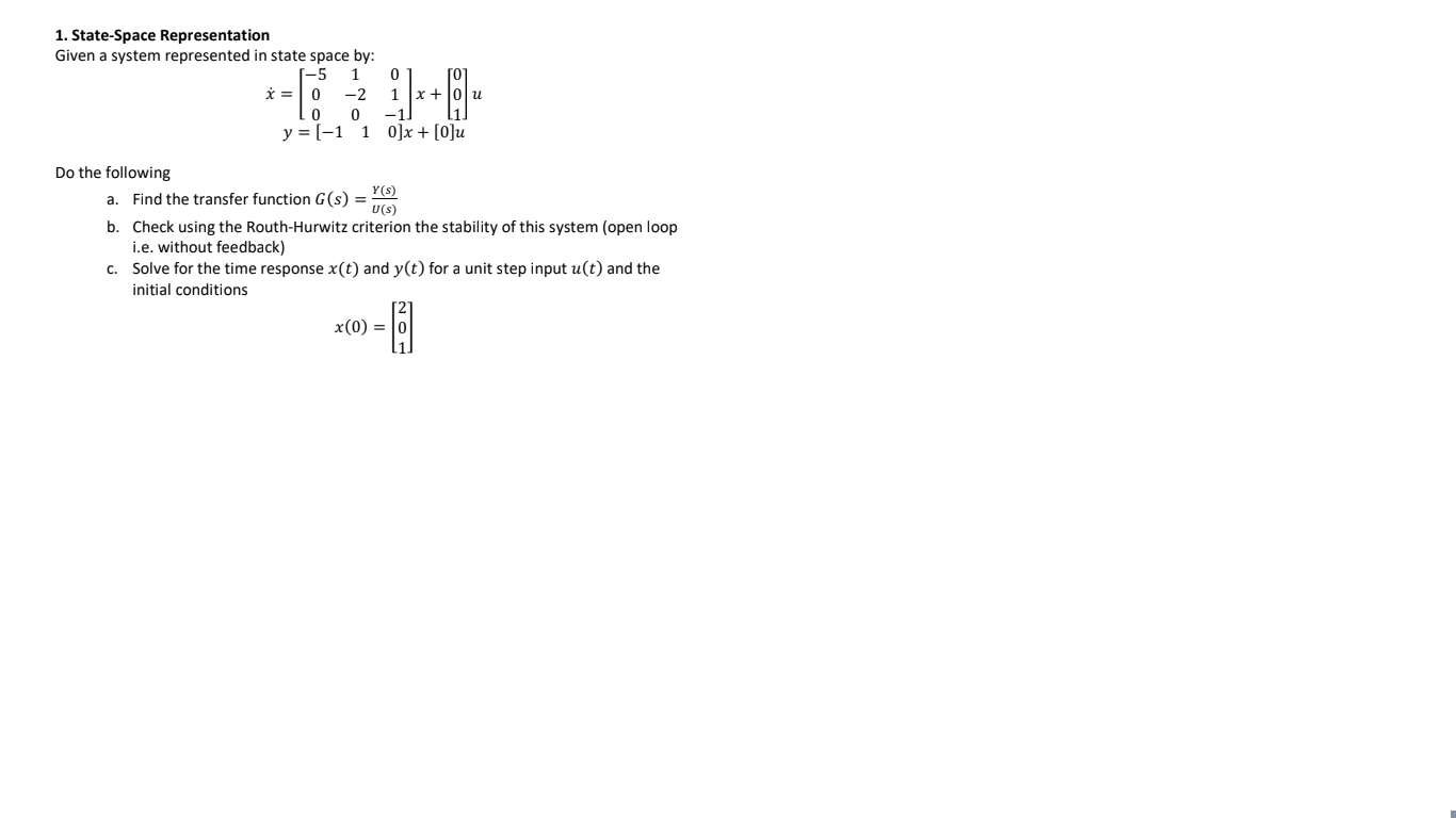 Solved Based on (Control systems engineering 6th edition | Chegg.com