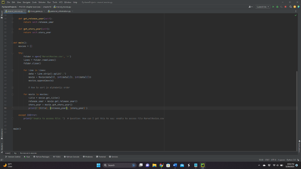 How do I get the data to appear in alphabetical | Chegg.com