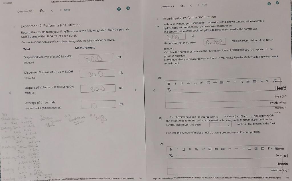 Solved Eduate Formative and summative Assessment O NEXT | Chegg.com