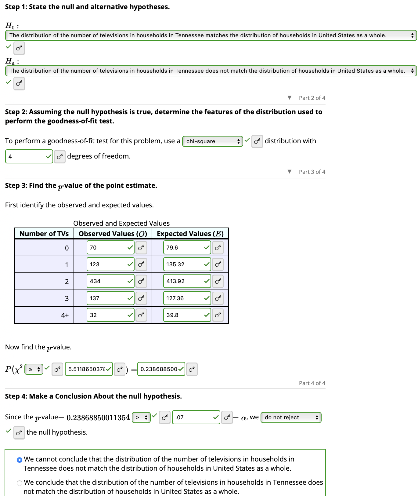 Solved MATH 140 (Statistics) Study help. Explanation on how | Chegg.com