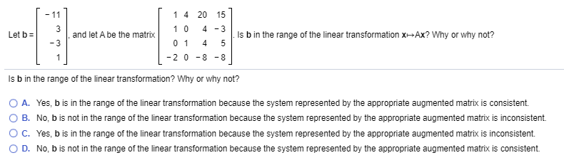 Solved Determine if the specified linear transformation is | Chegg.com