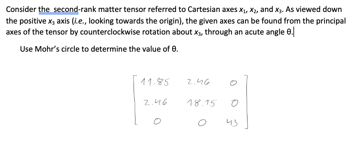 Solved Consider the second-rank matter tensor referred to | Chegg.com