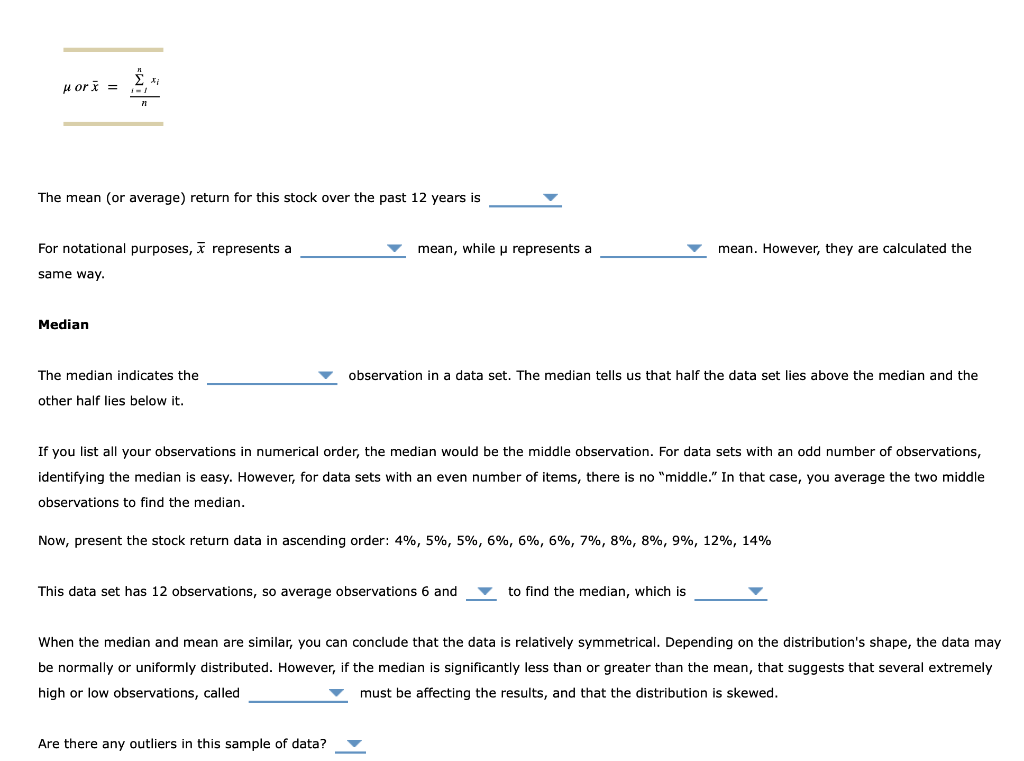 Solved 17. Measuring central tendency Three primary | Chegg.com
