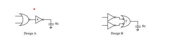 Solved Draw Each 2 Input Or Gates Below As Cmos