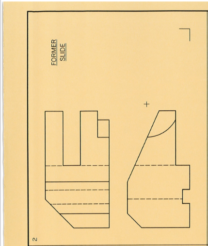 Solved Complete the missing multiview sketch (side view) | Chegg.com
