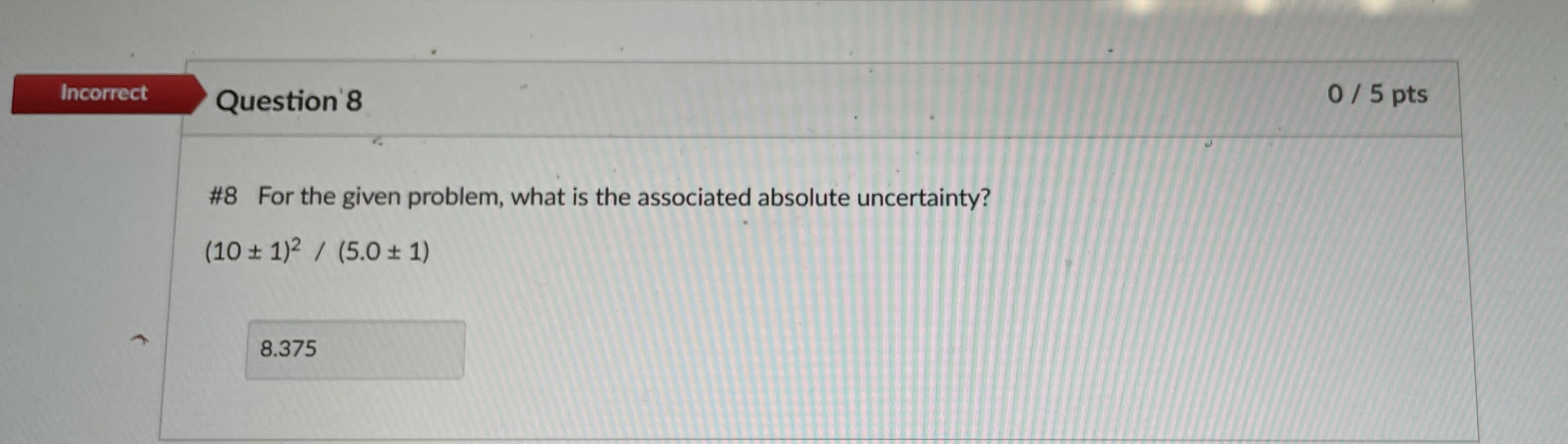 Solved \#8 For the given problem, what is the associated | Chegg.com