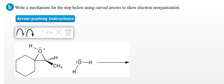 Solved 0 Write a mechanism for the step below using curved | Chegg.com