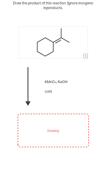 Solved Draw the product of this reaction. Ignore inorganic | Chegg.com