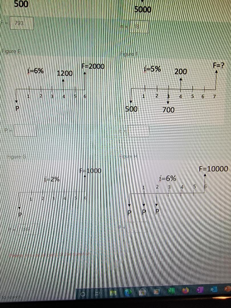 Solved Find the unknown quantity in each figure. Enter the | Chegg.com
