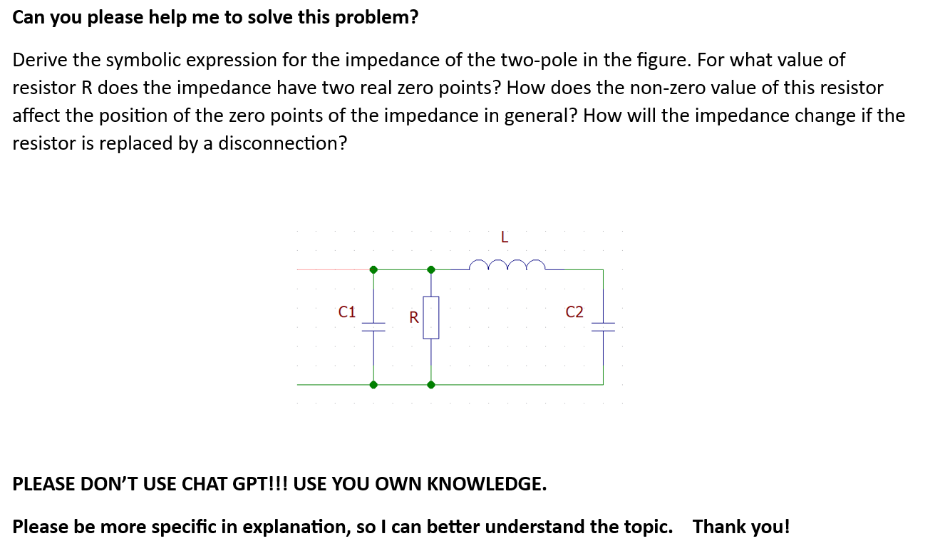 Solved Can you please help me to solve this problem?Derive | Chegg.com Solved Can you please help me to solve this problem?Derive | Chegg.com