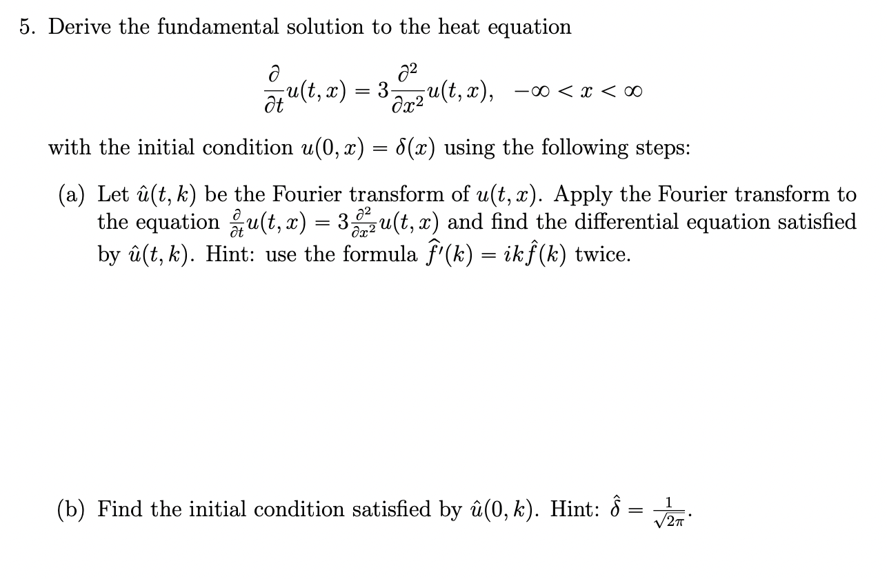 Solved (c) Solve for u^(t,k) (in terms of t and k ). (d) | Chegg.com
