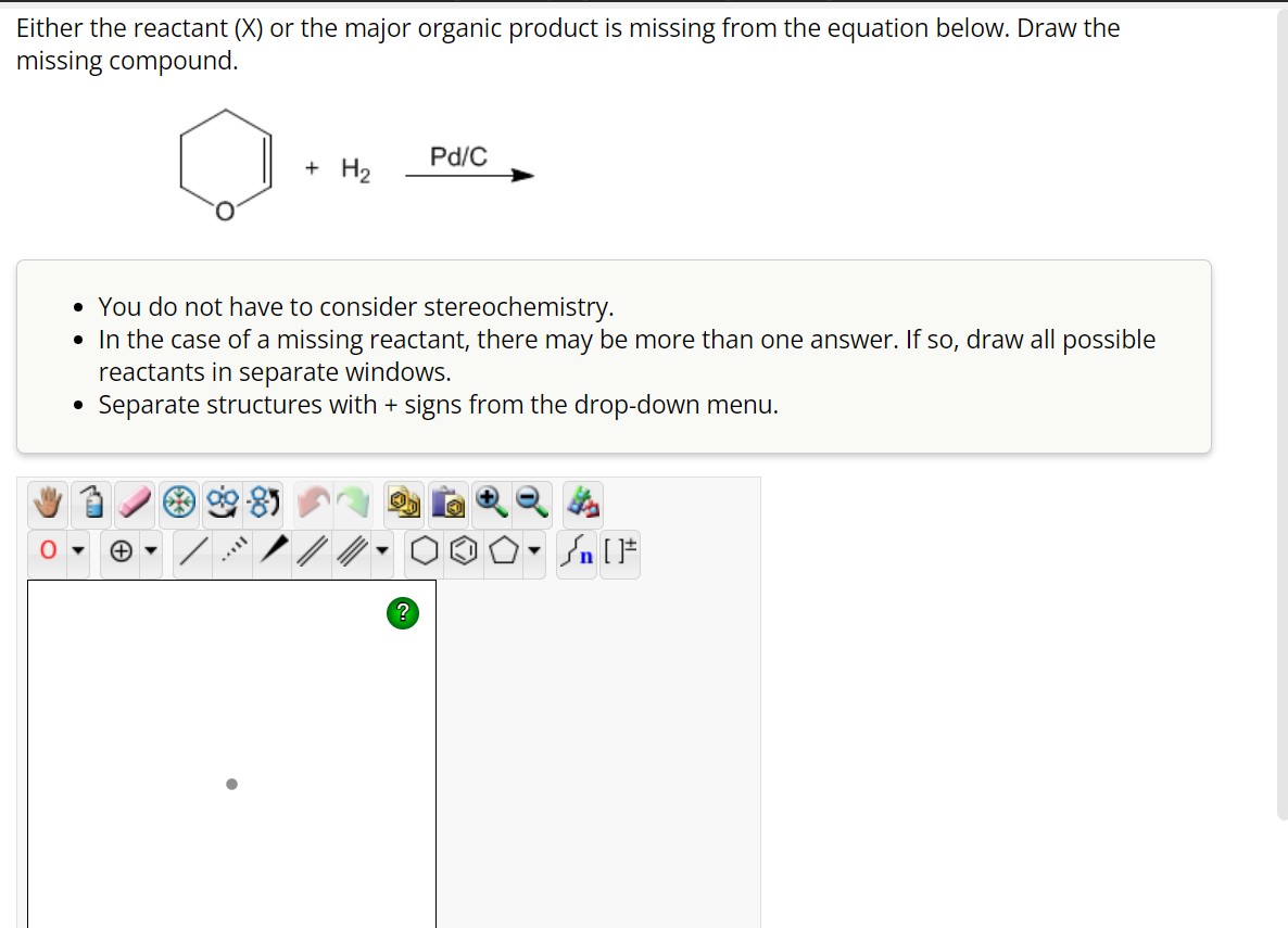 Solved Either the reactant (x) ﻿or the major organic product | Chegg.com