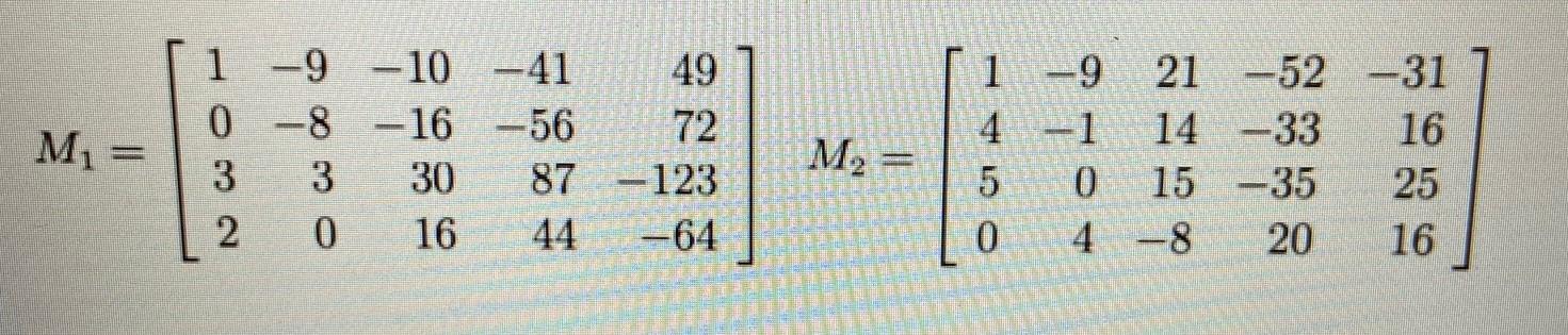 Solved [i] What is the rank of the matrix ATA? (matrix | Chegg.com