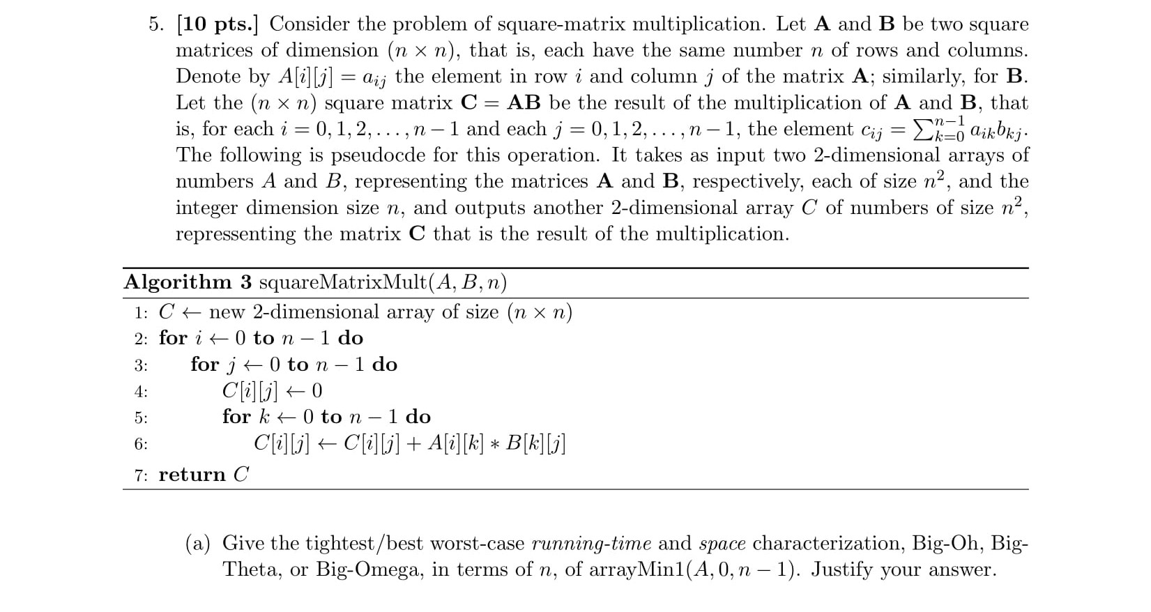 Show your work. All information needed is given. | Chegg.com
