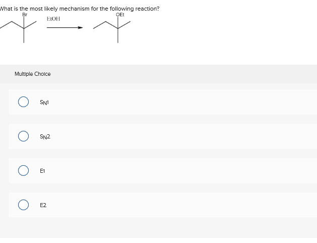 Solved What is the most likely mechanism for the following | Chegg.com