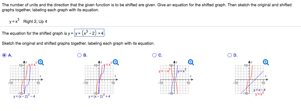 Solved The number of units and the direction that the given | Chegg.com