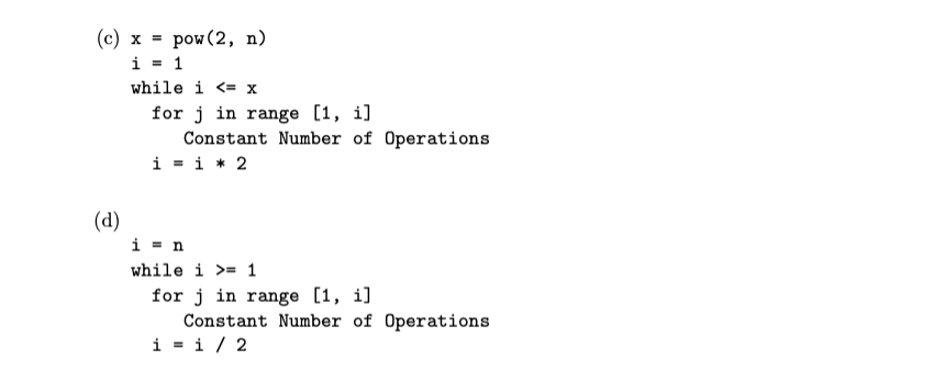 Solved 2. Analyze Runtime (40 points) Formally derive the | Chegg.com