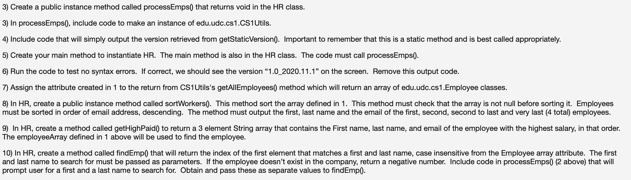 Solved 1 Create A Public Class Fully Qualified As 