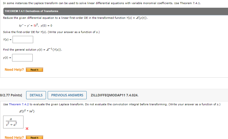 Solved Reduce the given differential equation to a linear | Chegg.com