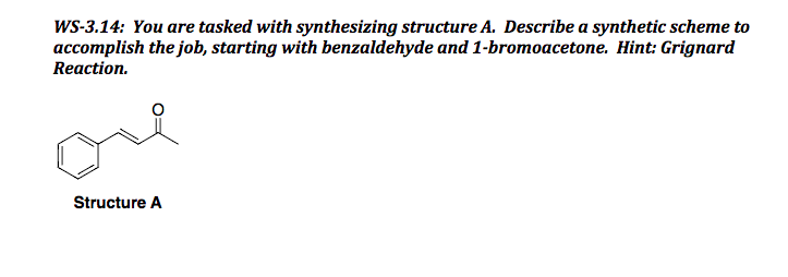 Solved You are tasked with synthesizing structure A. | Chegg.com