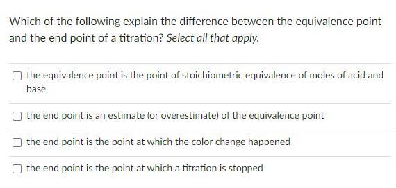 Solved Which of the following explain the difference between | Chegg.com
