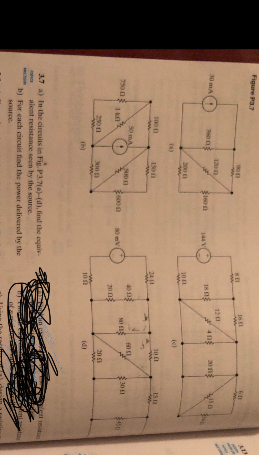Solved Figure P3.7 60 1.3 16 0 900 12 0 120 1n U ST 146 30 | Chegg.com