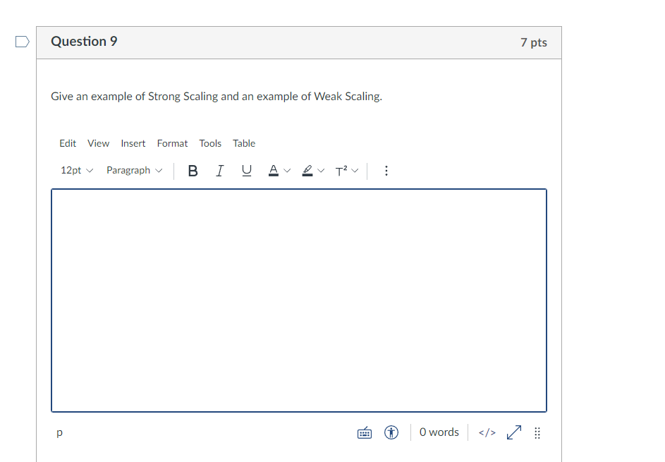 Solved Give an example of Strong Scaling and an example of | Chegg.com Solved Give an example of Strong Scaling and an example of | Chegg.com