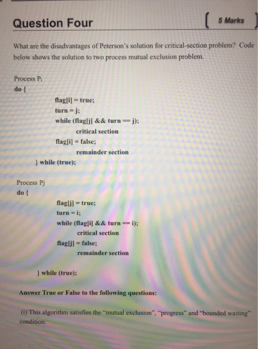 Solved a. What is a race condition? Explain with example. | Chegg.com