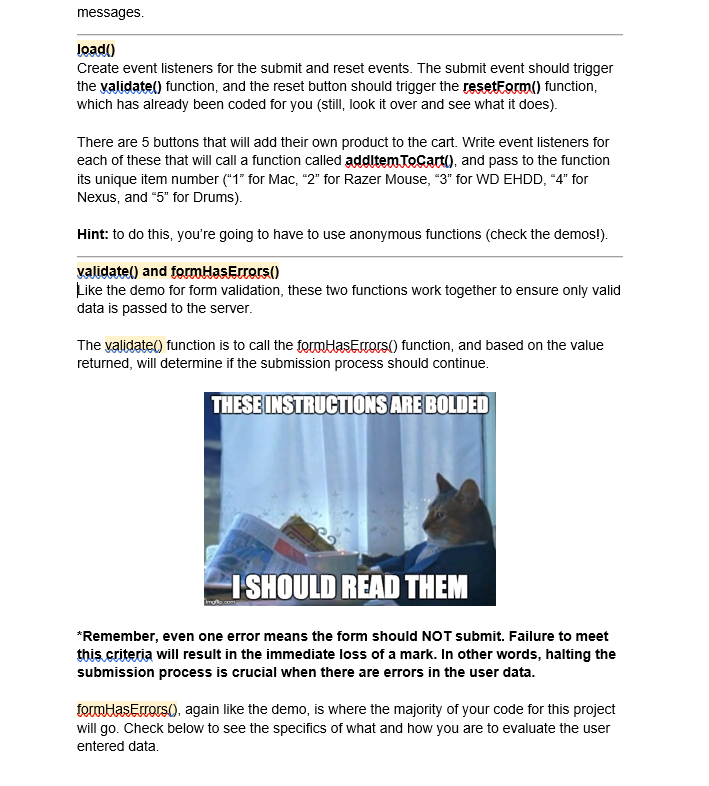 Project 3 Form Validation ePortfolio Candidate | Chegg.com